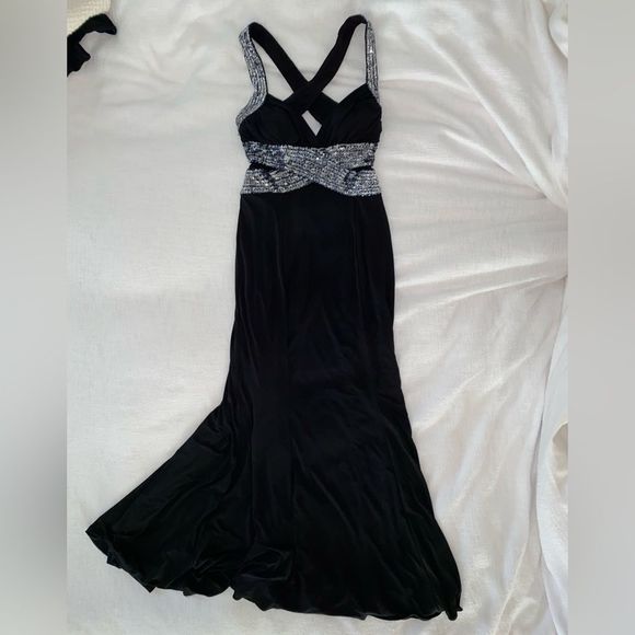 Niki Lavis | Dresses | Nikilivas Black Sequin Prom Dress | Poshmark